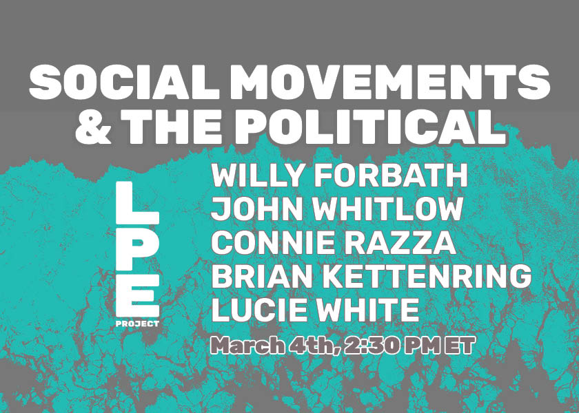 Conference Panel: Social Movements and the Relation to the Political ...
